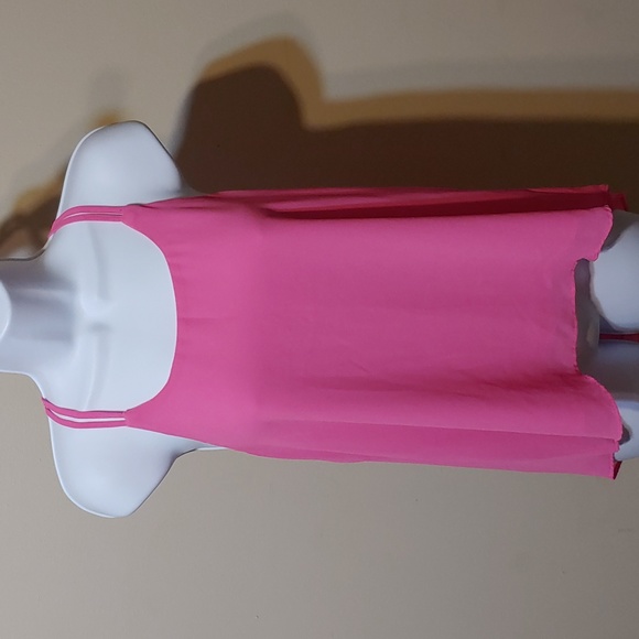 mine | Tops | Pink Mine Strappy Tank | Poshmark